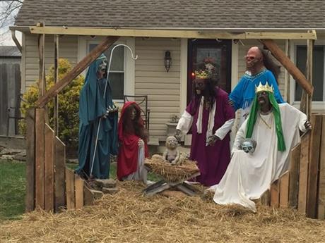 Zombie nativity scene in Ohio – It's Interesting